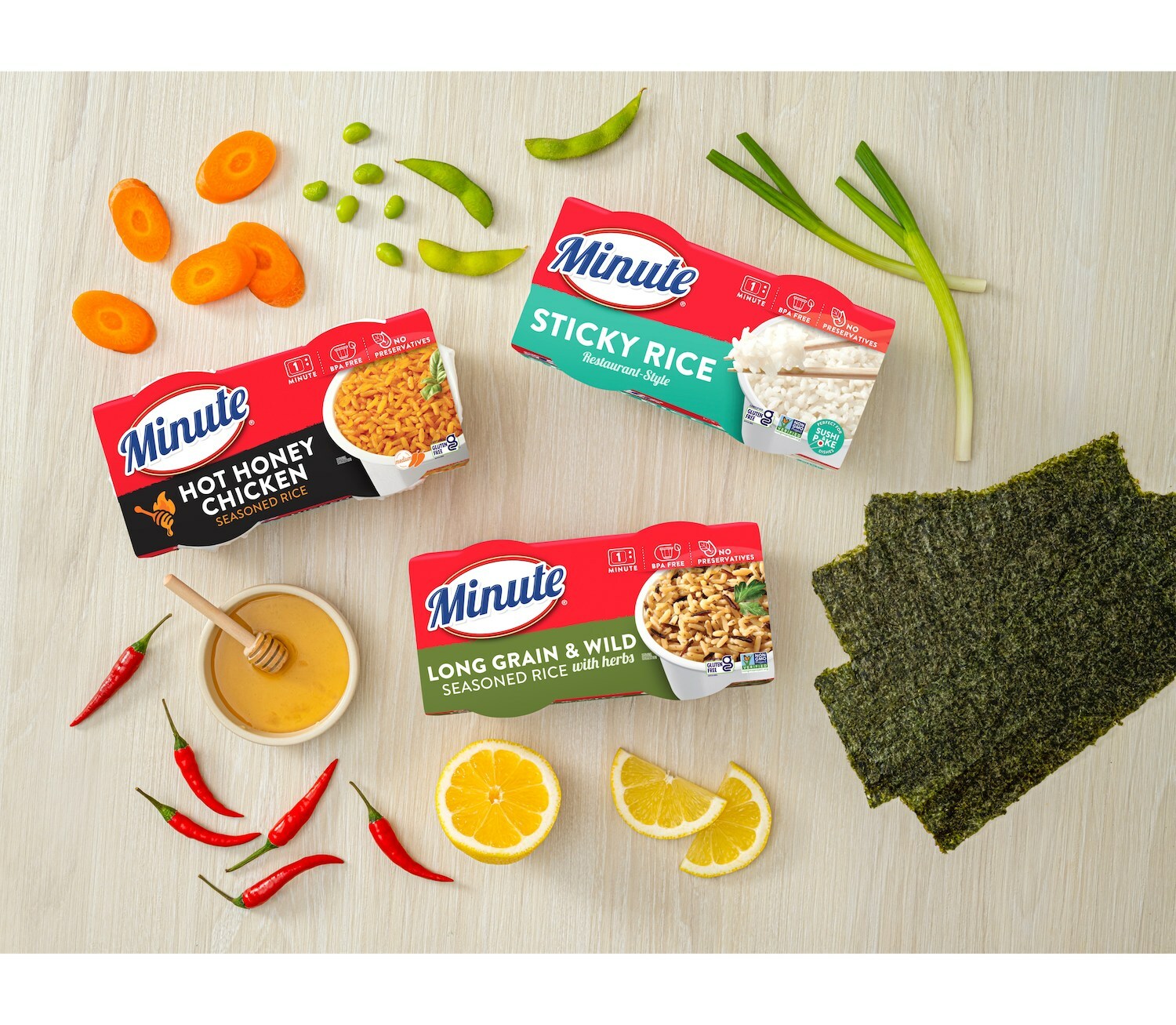 Riviana Foods Adds a Trio of Tasty Offerings to Minute® Rice Cups ...